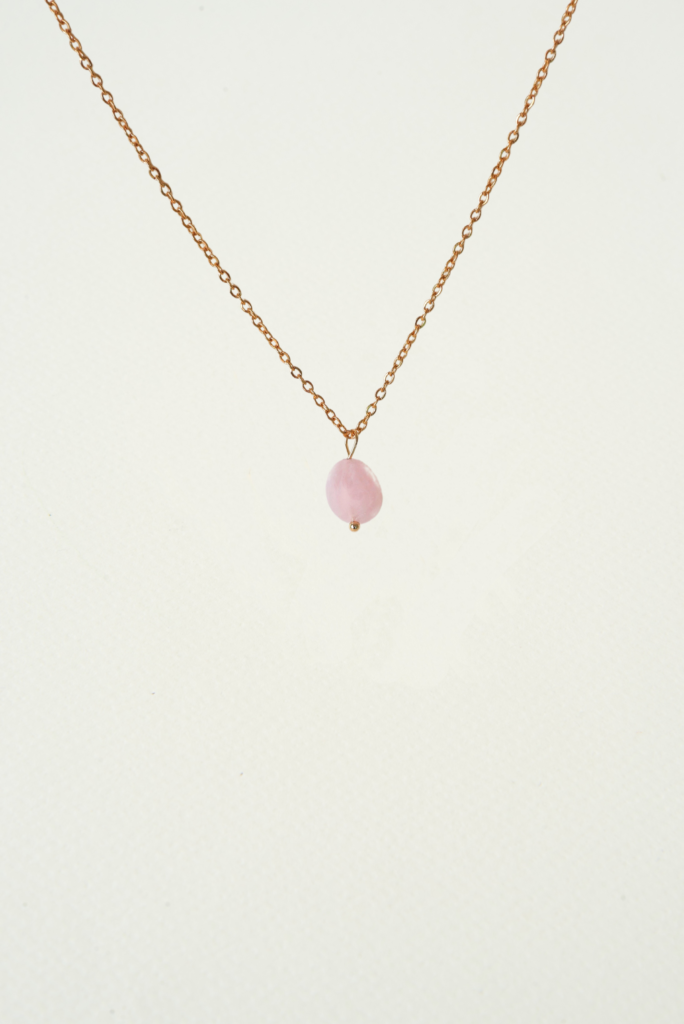 Sandy Necklace - Rose Quartz - ANTING by Camilla:
